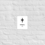 Poster – Hagall – Younger Futhark Runes – Nordic Perspective Shop